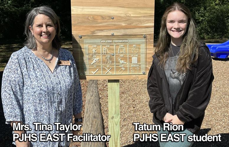 Communication sign created and designed by PJHS East student Tatum Rion ...
