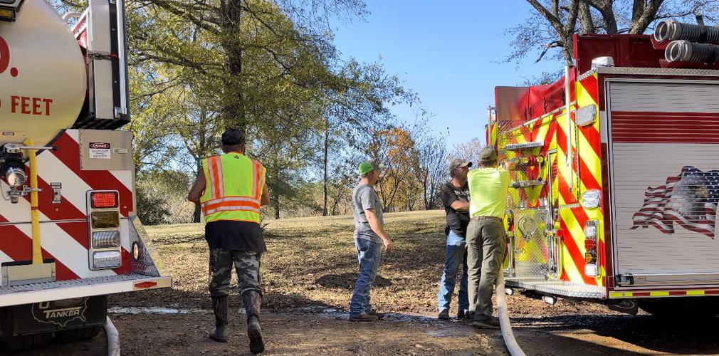 Ola Fire Department responds to ‘fully engulfed’ structure fire | Local ...