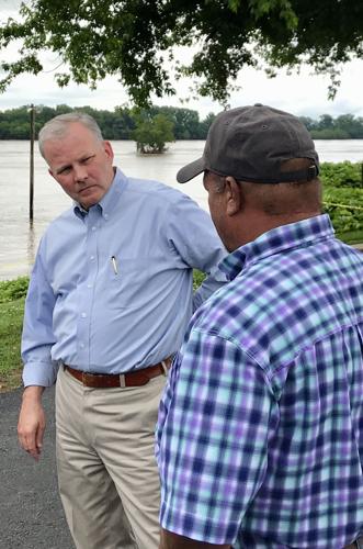 City, State and County officials meet with Lt. Governor Tim Griffin ...