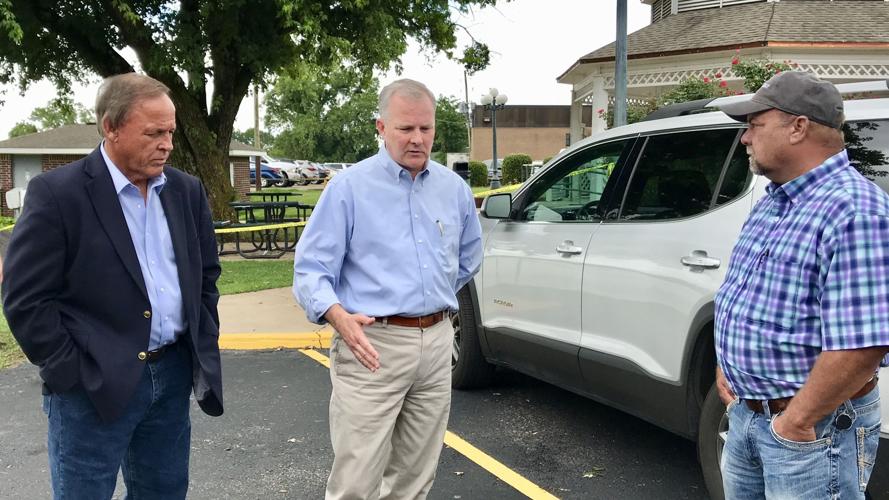 City, State and County officials meet with Lt. Governor Tim Griffin ...