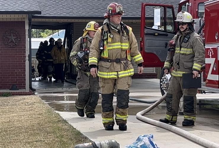 Pottsville and Russellville Fire Departments save home from fire after ...