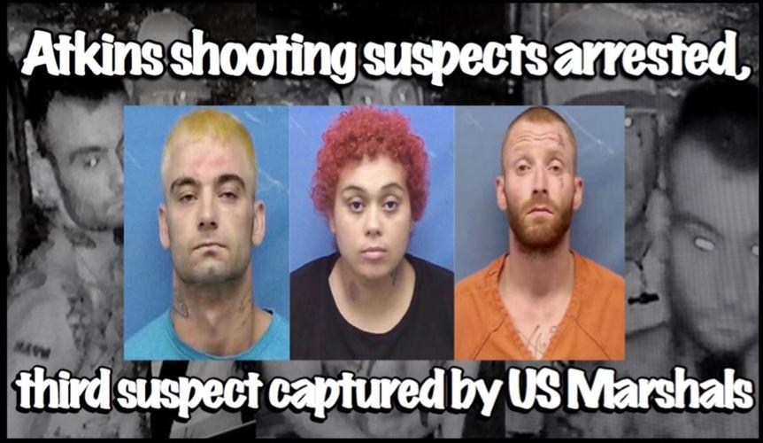 Atkins shooting suspects arrested, third suspect captured by US ...