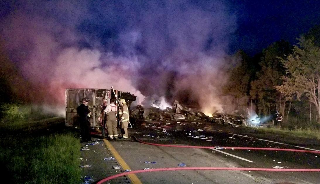 Wednesday morning fiery crash on I-40 claims two lives | Local News ...