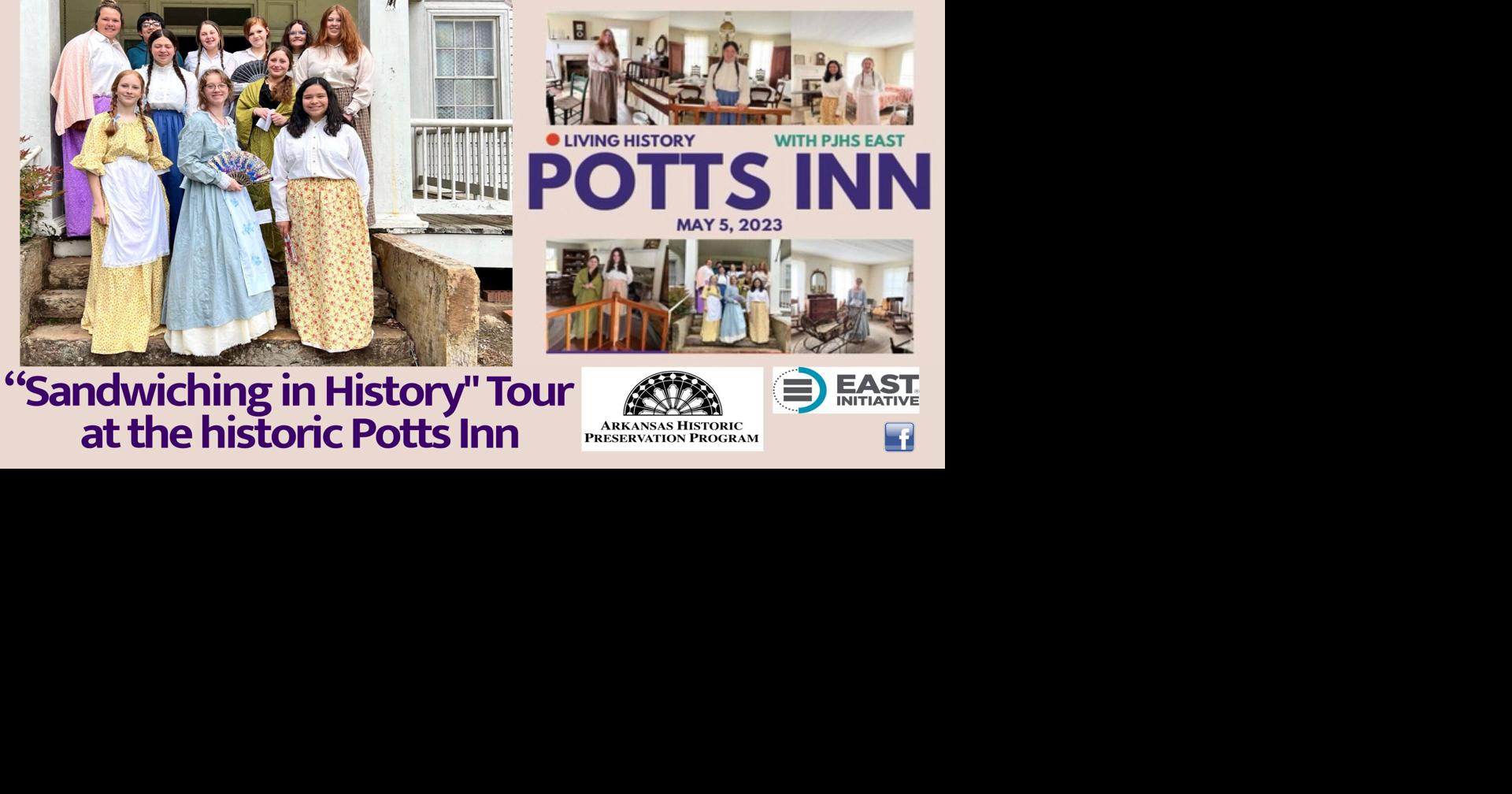 ‘Sandwiching in History’ Tour held at the historic Potts Inn on Friday ...