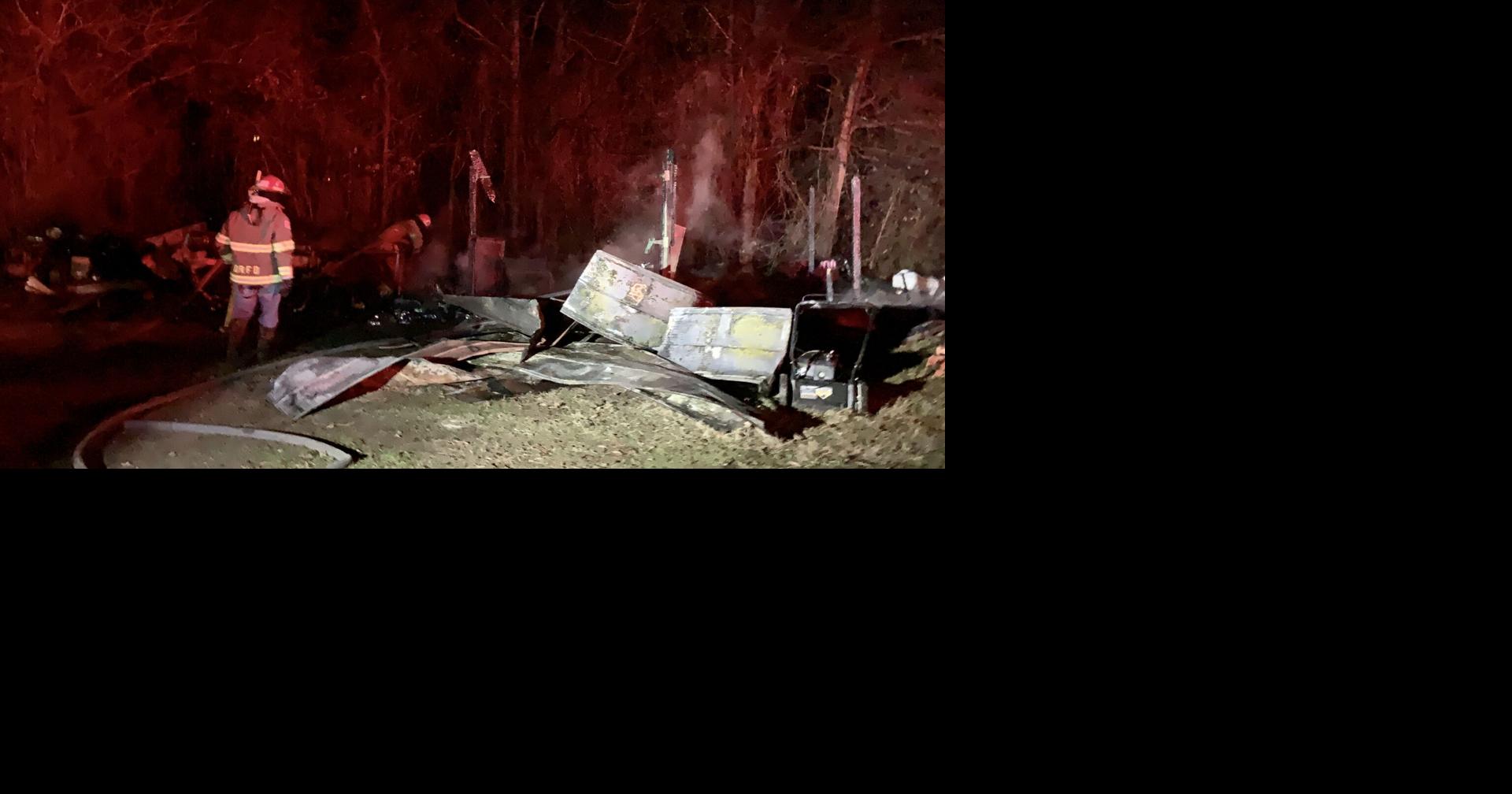 Dardanelle Rural Fire Department extinguishes shed fire on Shady Lane ...