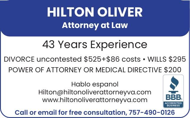 HILTON OLIVER ATTORNEY AT LAW PA-CCA