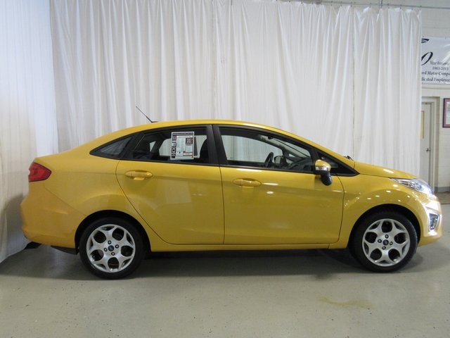 2012 Yellow Blaze Metallic Tri-coat Ford Fiesta