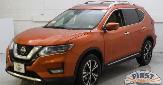 2018 Orange Nissan Rogue