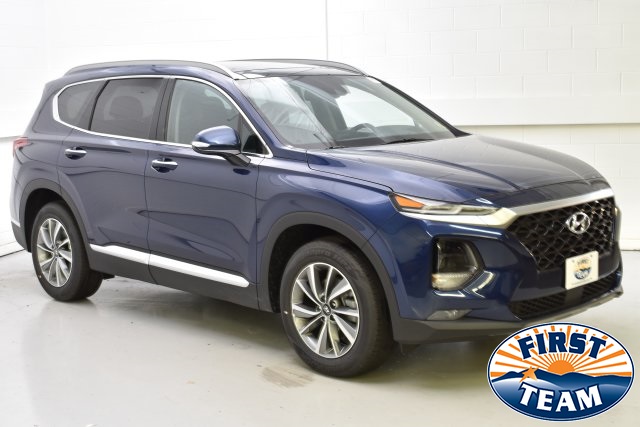 2019 Stormy Blue Hyundai Santa Fe