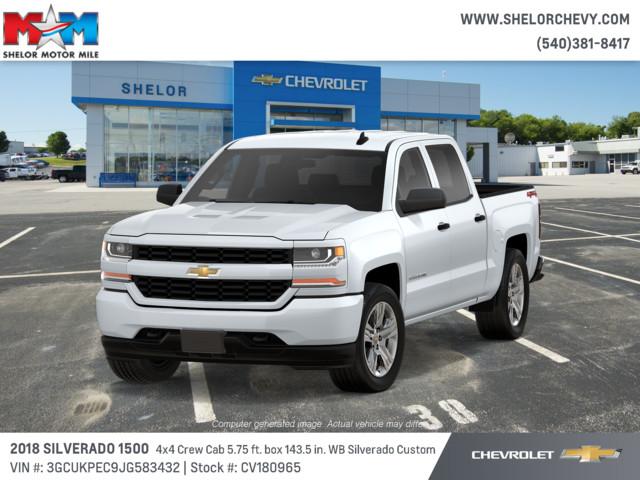 2018 Summit White Chevrolet Silverado 1500