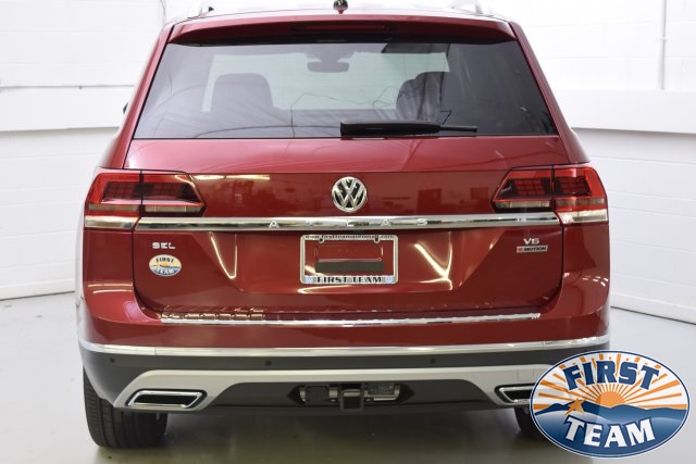 2018 Fortana Red Metallic Volkswagen Atlas