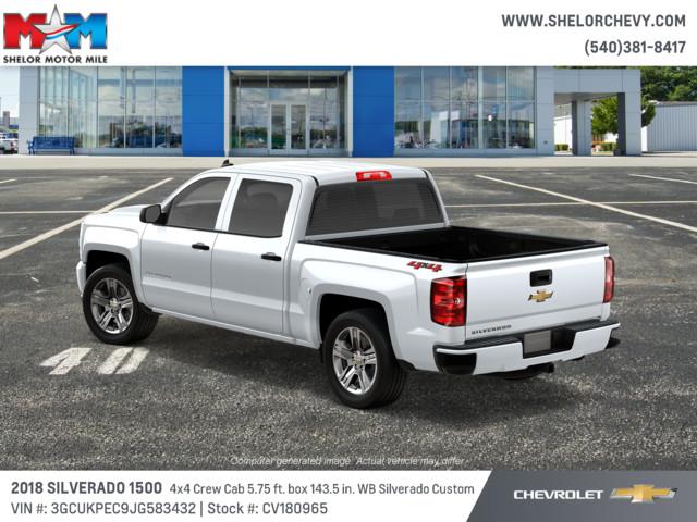 2018 Summit White Chevrolet Silverado 1500