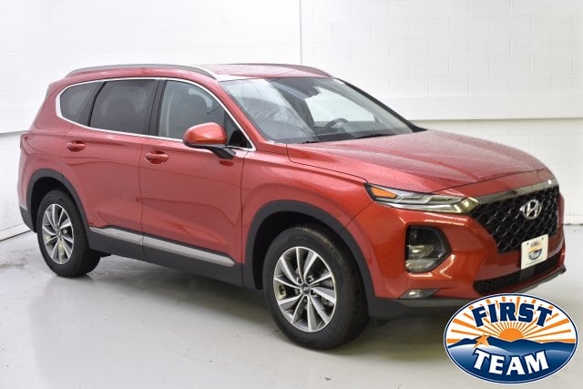 2019 Lava Orange Hyundai Santa Fe 2019 Lava Orange Hyundai Santa Fe