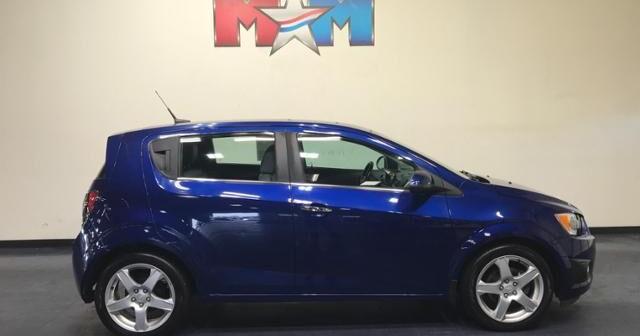 2013 Blue Topaz Metallic Chevrolet Sonic