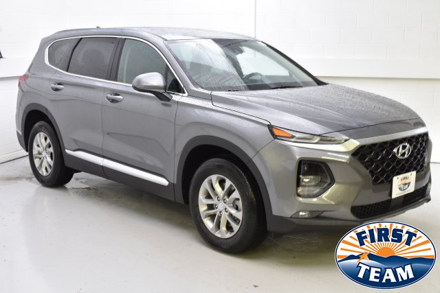 2019 Machine Gray Hyundai Santa Fe