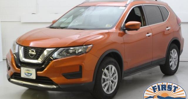 2018 Orange Nissan Rogue