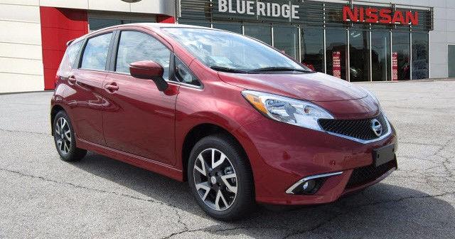 2016 Cayenne Red Nissan Versa Note