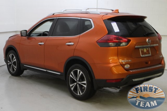 2018 Orange Nissan Rogue