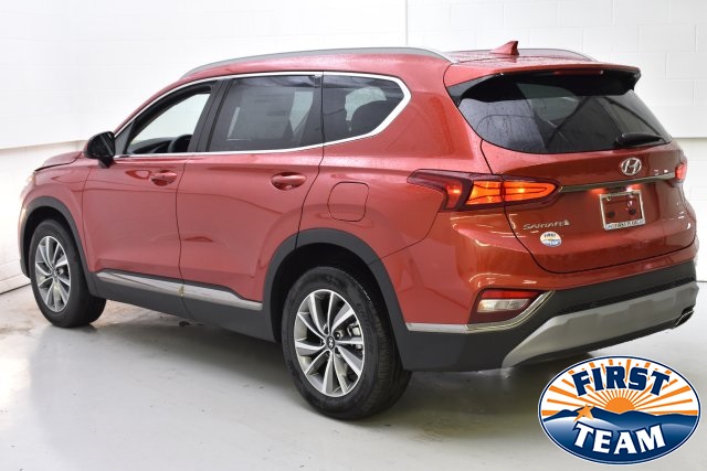 2019 Lava Orange Hyundai Santa Fe