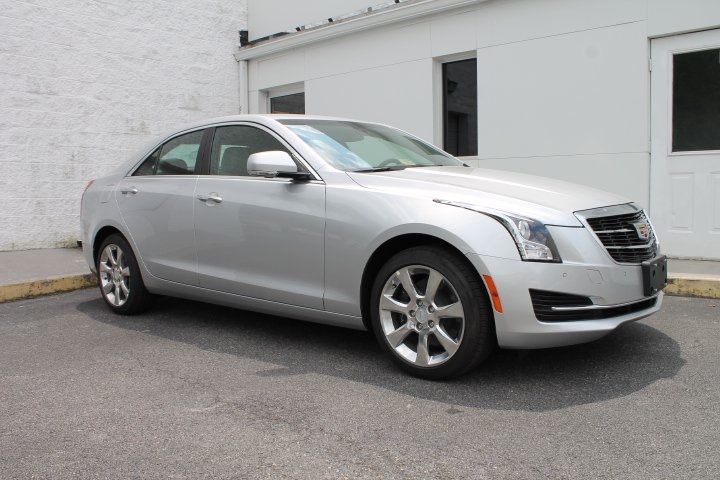 2015 Radiant Silver Metallic Cadillac ATS