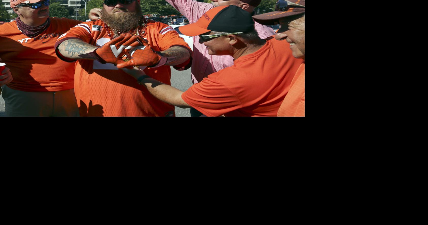 Photos: Fans revel in the first Virginia Tech home tailgating scene ...