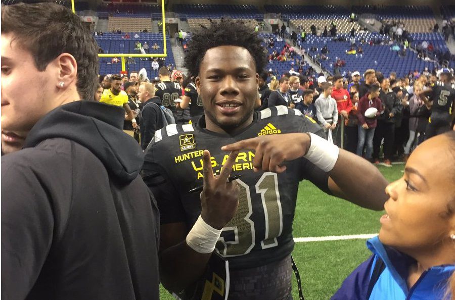 Prized in-state safety prospect Devon Hunter commits to the Hokies