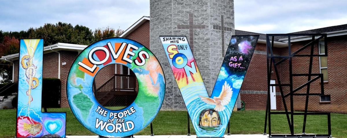 Dublin church spreads love with new sign