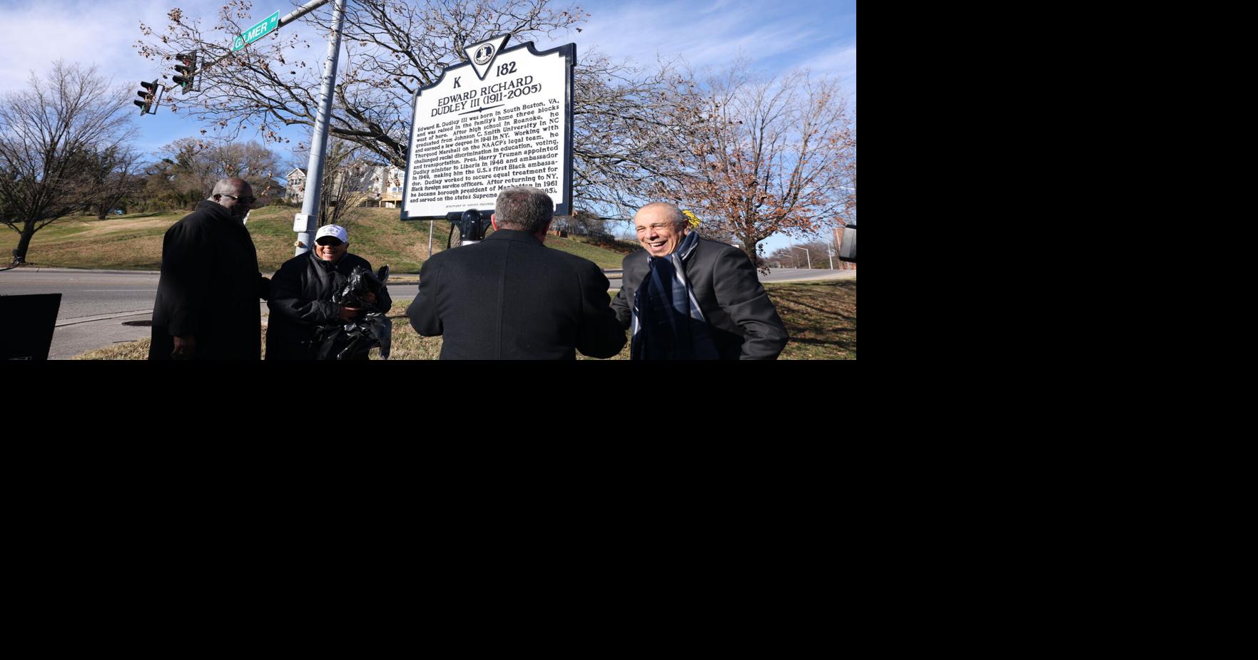 Roanoke honors Edward Dudley, a barrier-breaking diplomat