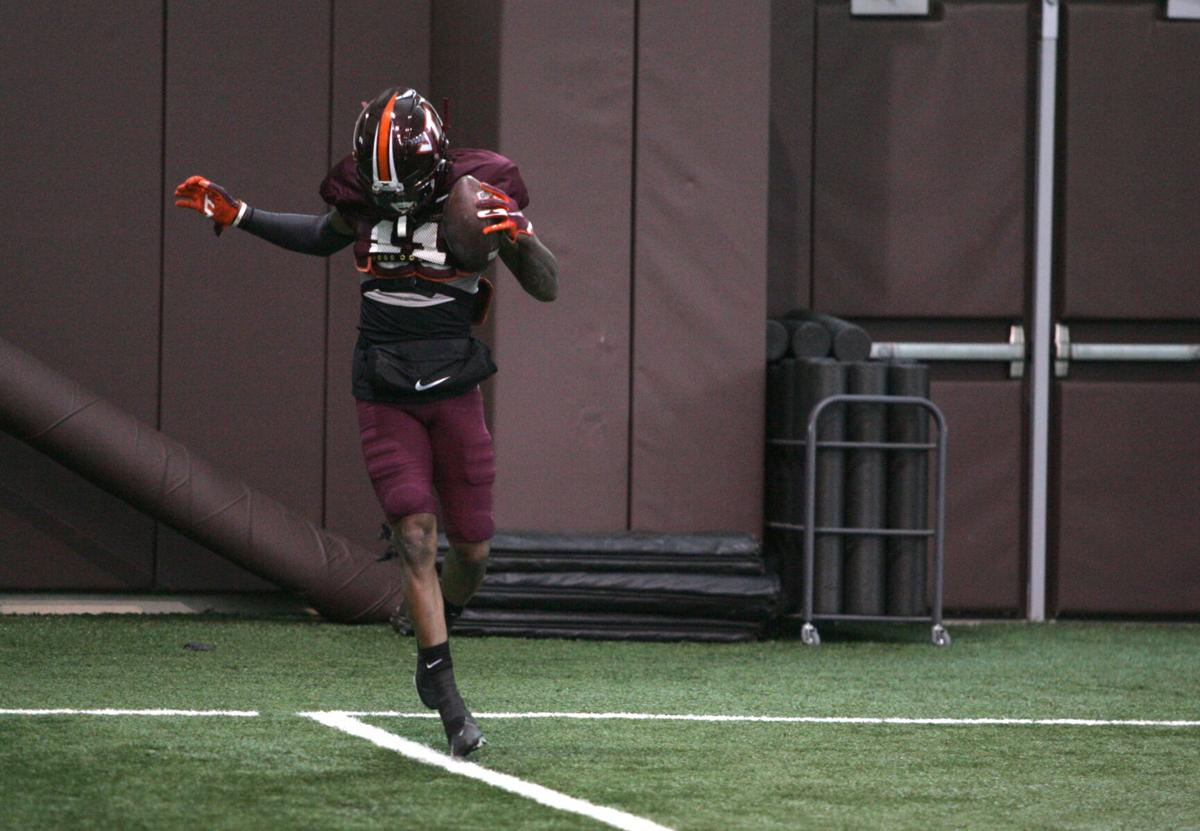 'Freaky injury': Virginia Tech receiver Tre Turner dealing with ...
