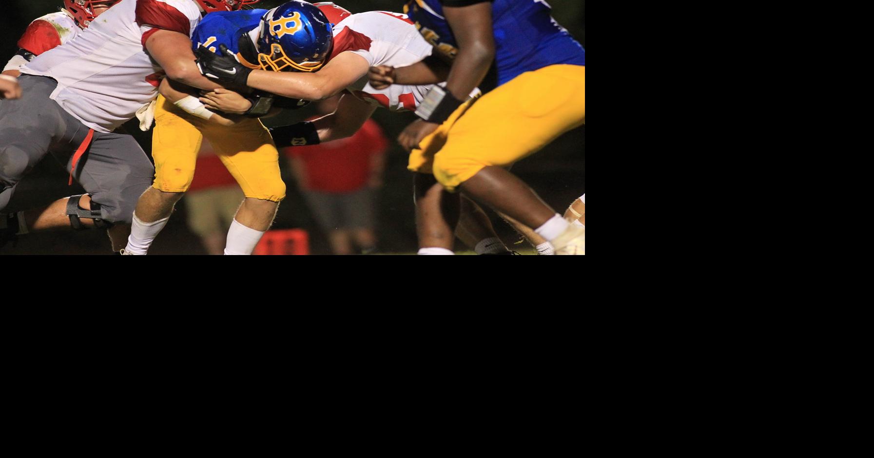Scenes from the Lord Botetourt-Blacksburg football game