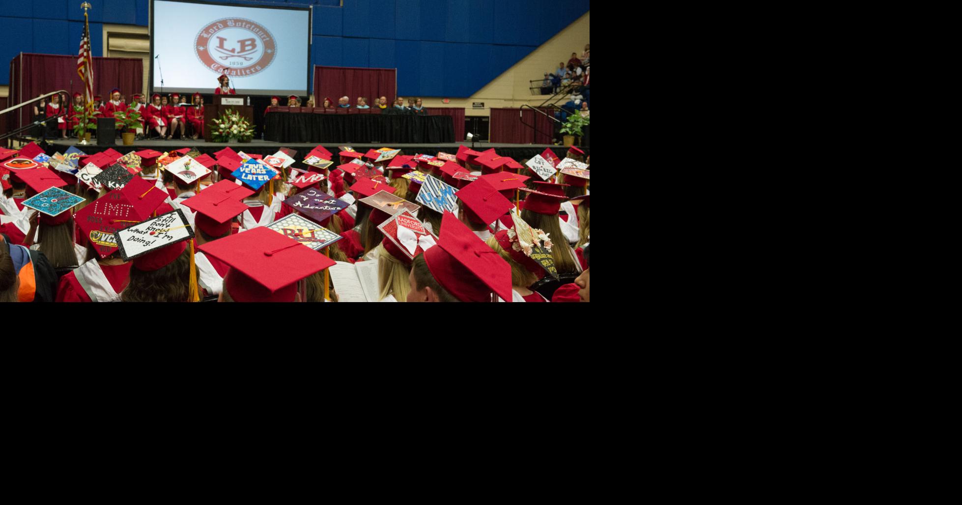 Lord Botetourt High School graduation 2016