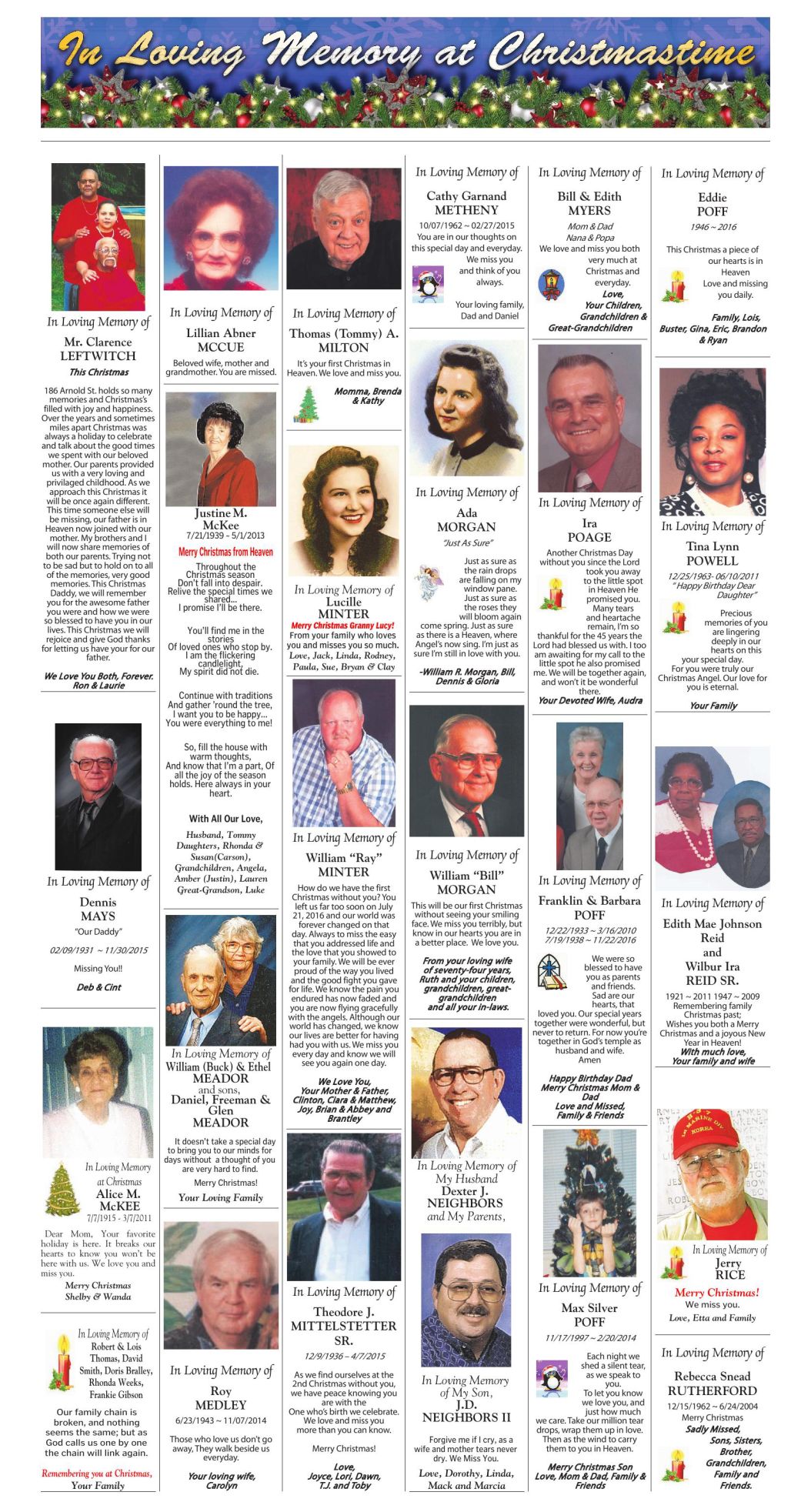 Christmas In Memory 2016 (Page 4)