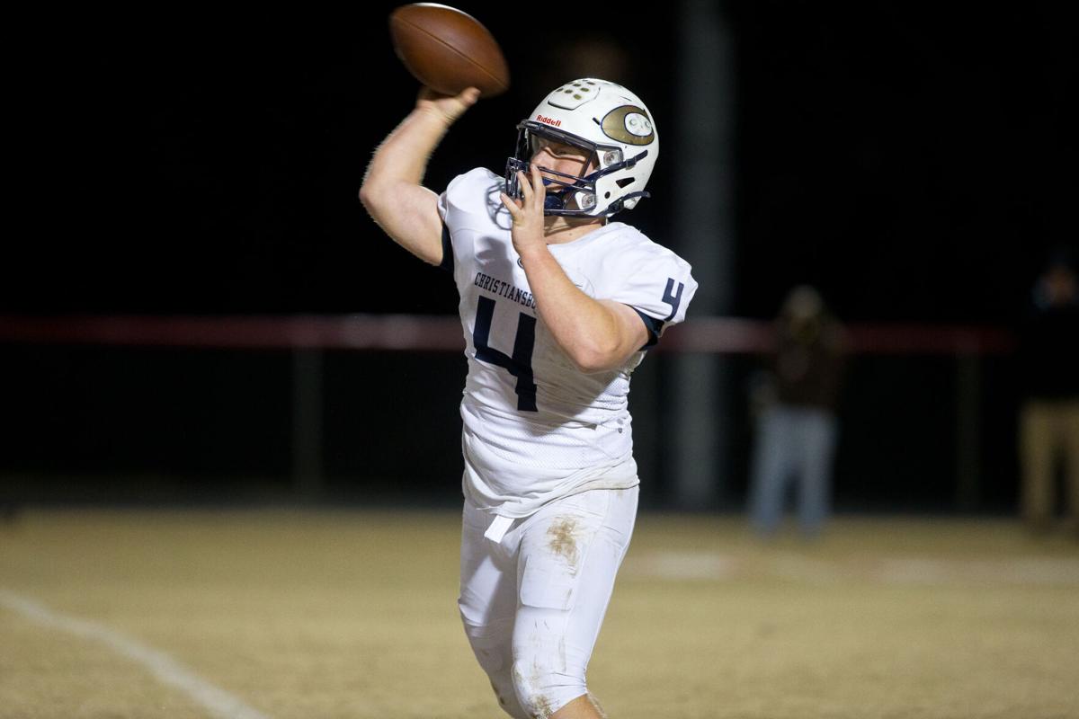 Christiansburg's Tanner Evans, Byrd trio named Class 3 football first ...