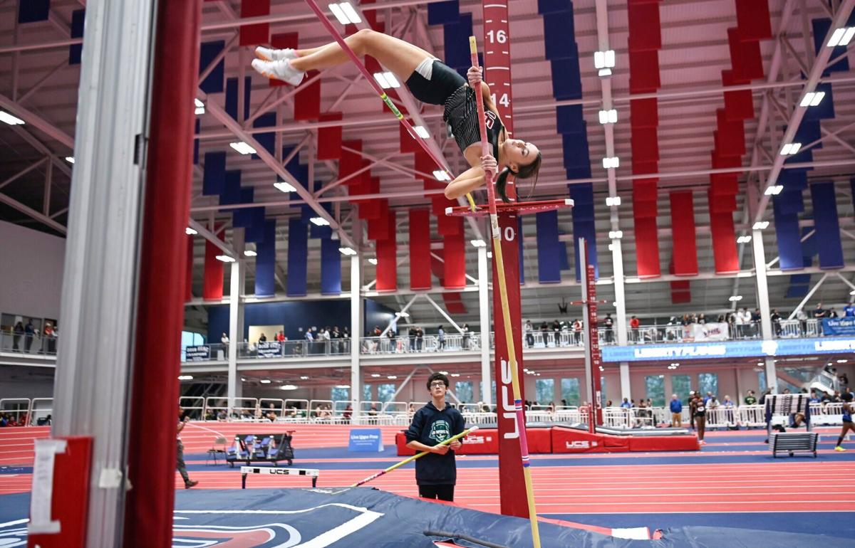 Freshman Loucks' title highlights state indoor track meets