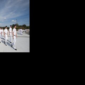 VMI cadets visit D-Day Memorial
