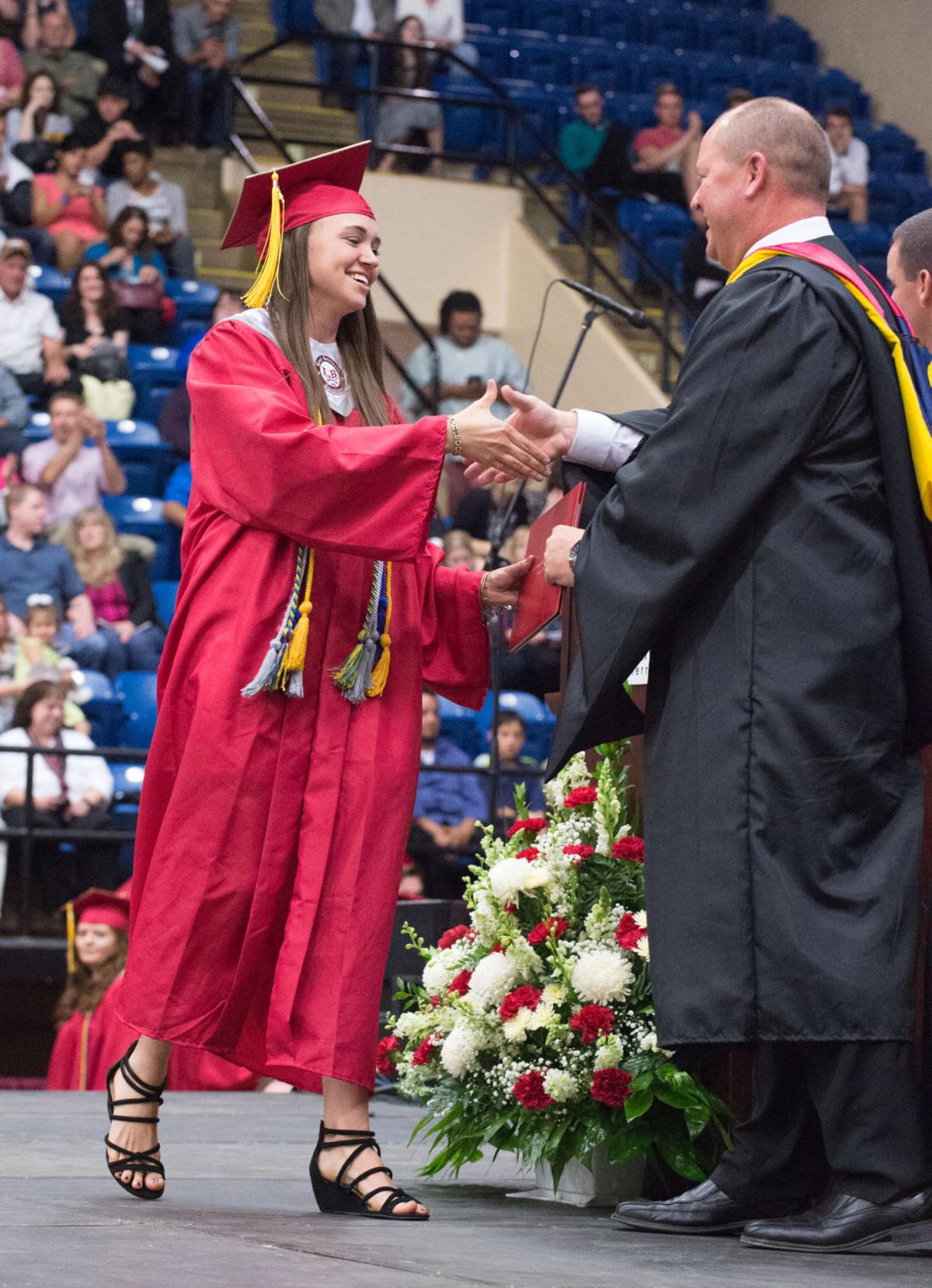 Lord Botetourt High School graduation 2016