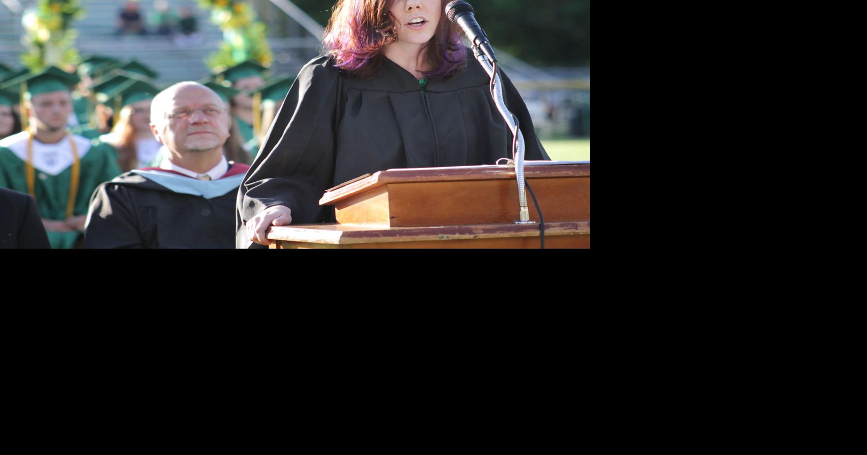 Narrows High School graduation