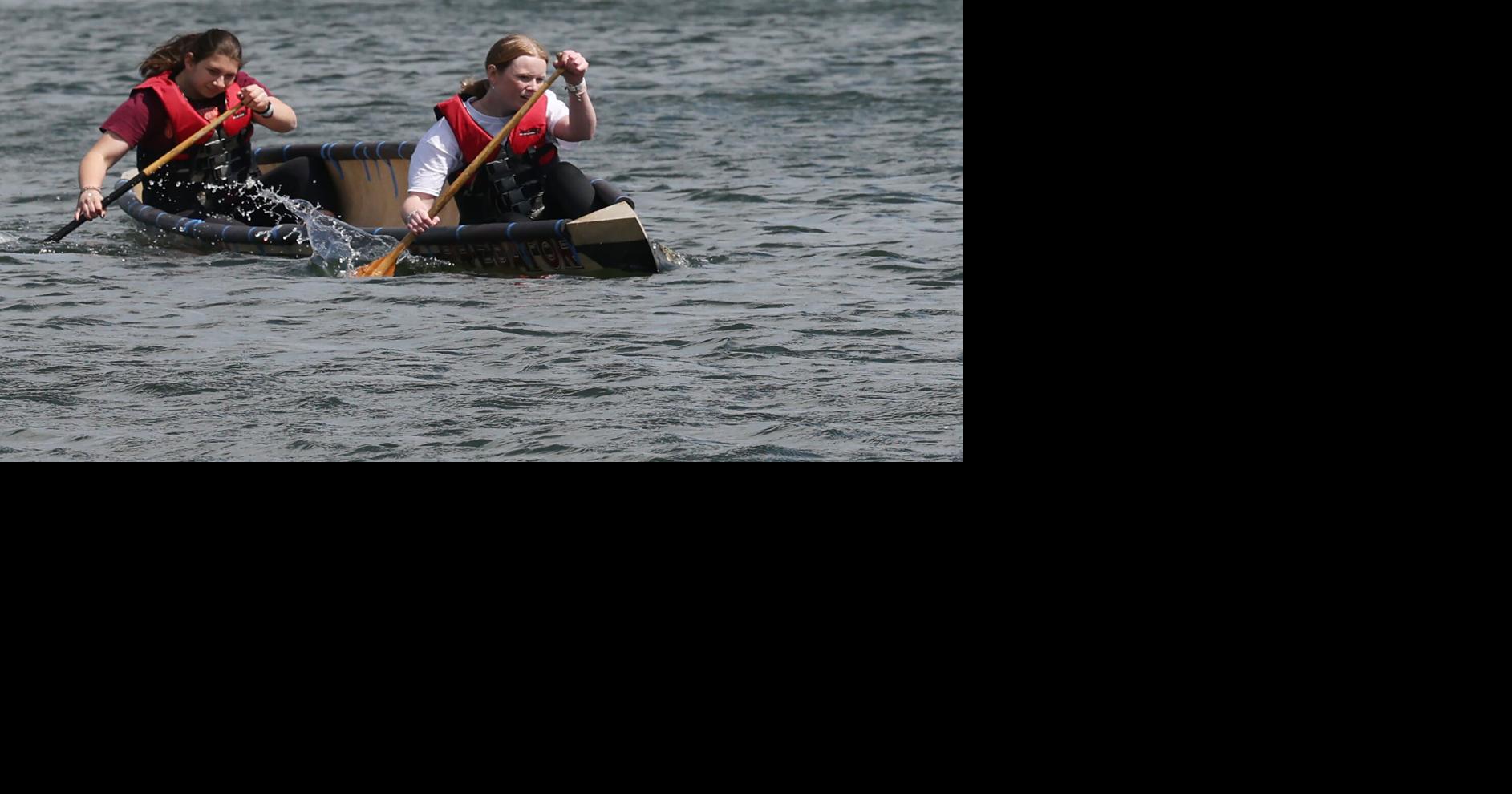 Virginia Tech, UVa others compete in concrete canoe race at Claytor Lake