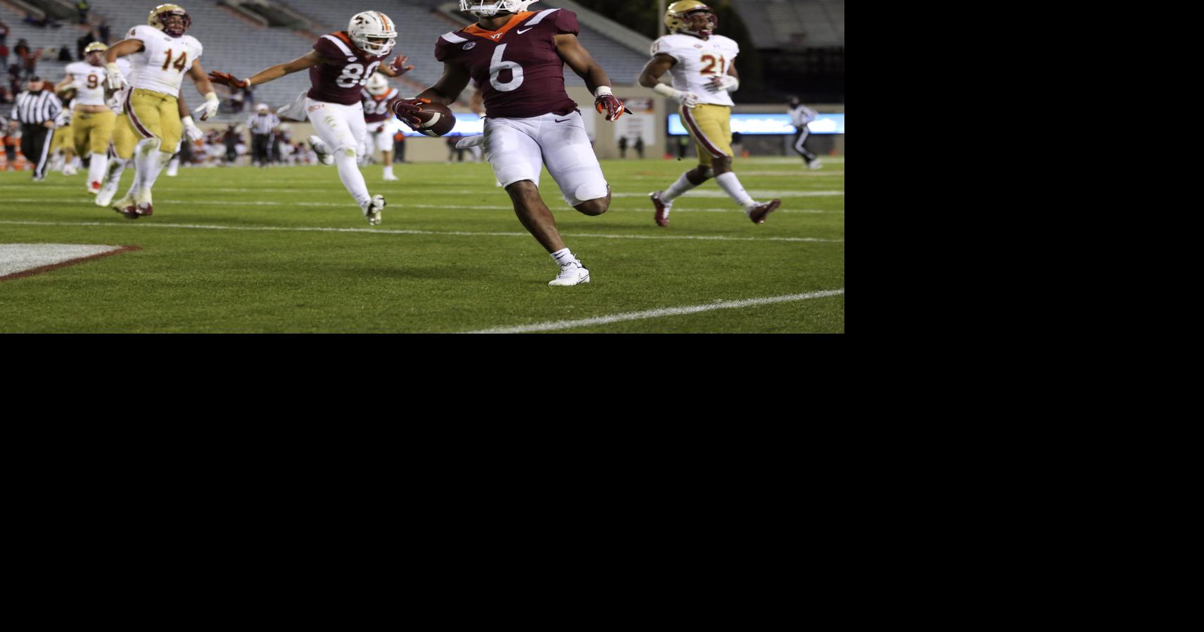 Virginia Tech running back Raheem Blackshear finds his footing in win ...