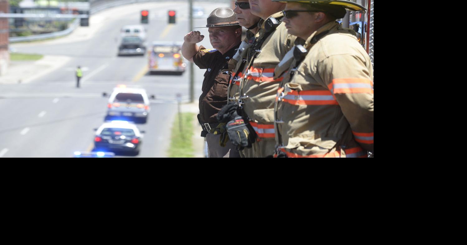 Regional fire, EMS crews gather to remember Botetourt Co. chief