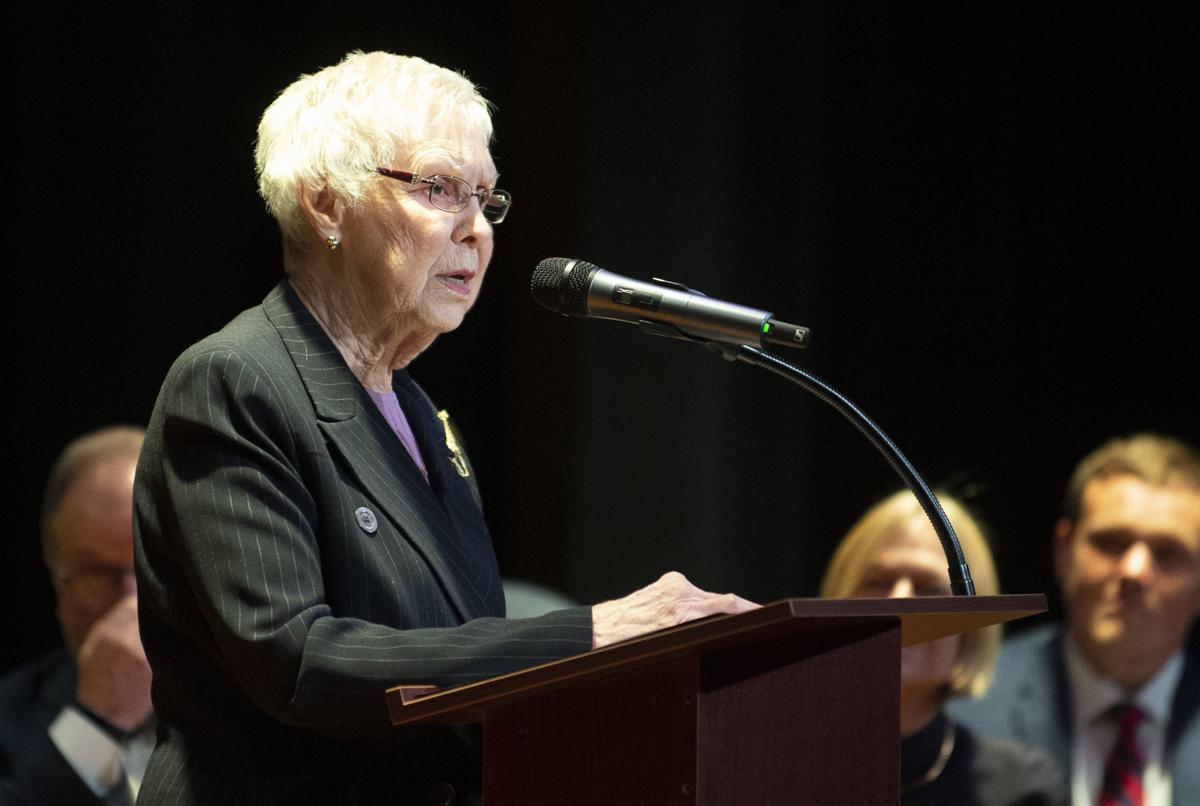 Scenes from the John P. Fishwick Middle School dedication