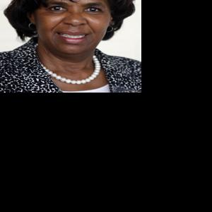 Bob Goodlatte guides Octavia Johnson in Roanoke meet-and-greet