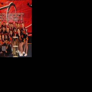 Eight Salem girls cheer for Synergy cheerleading