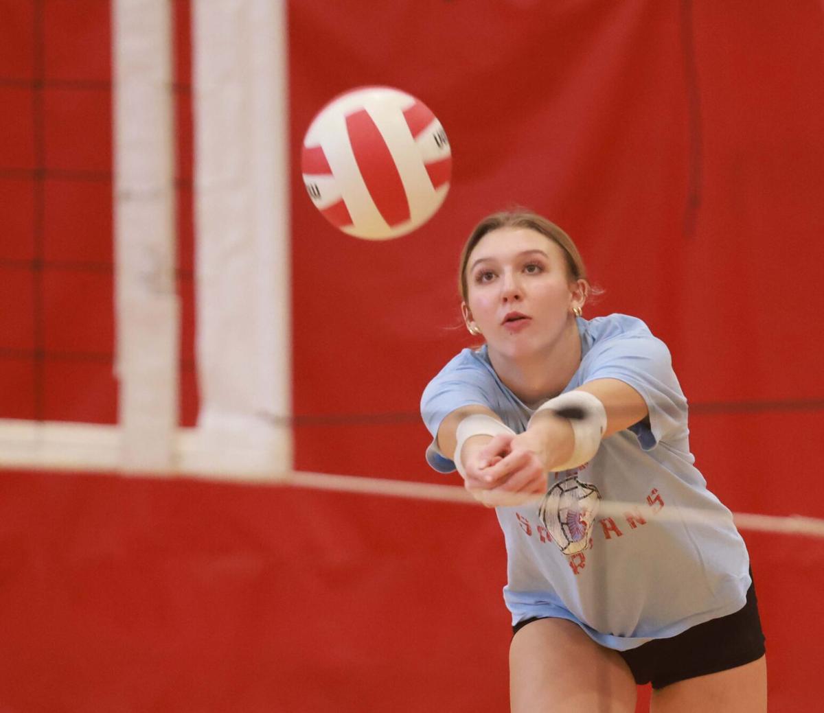 Giles' Sophie Taylor named Class 1 volleyball POTY