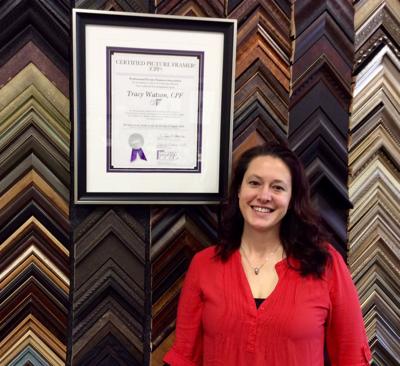 Tracy Watson named Certified Picture Framer