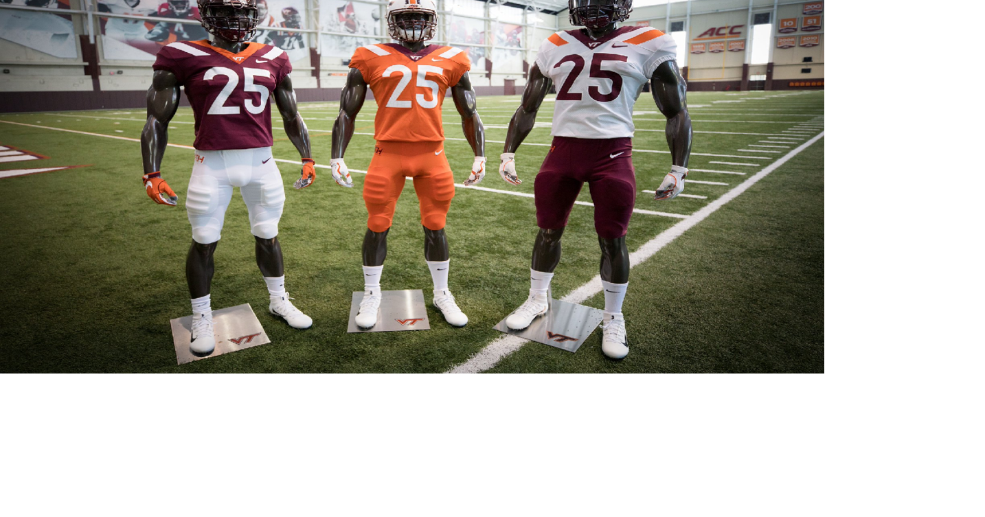 Hokies unveil new football uniforms