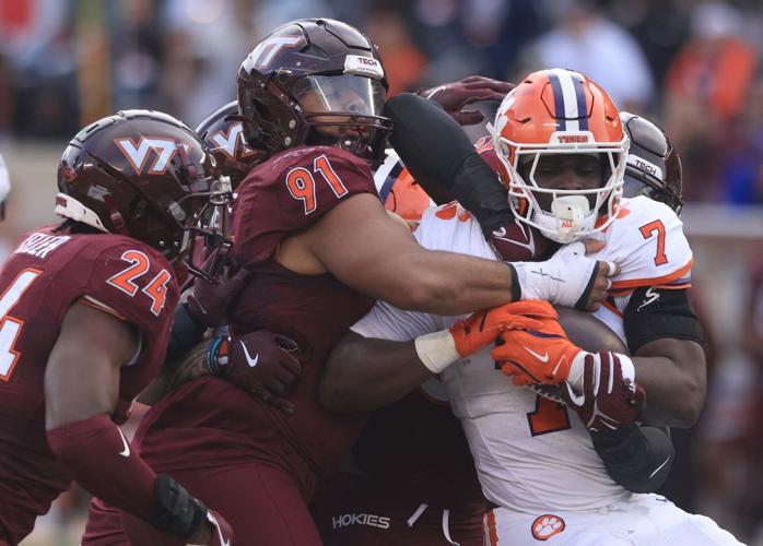Hokies' offense falters in loss to 19th-ranked Clemson