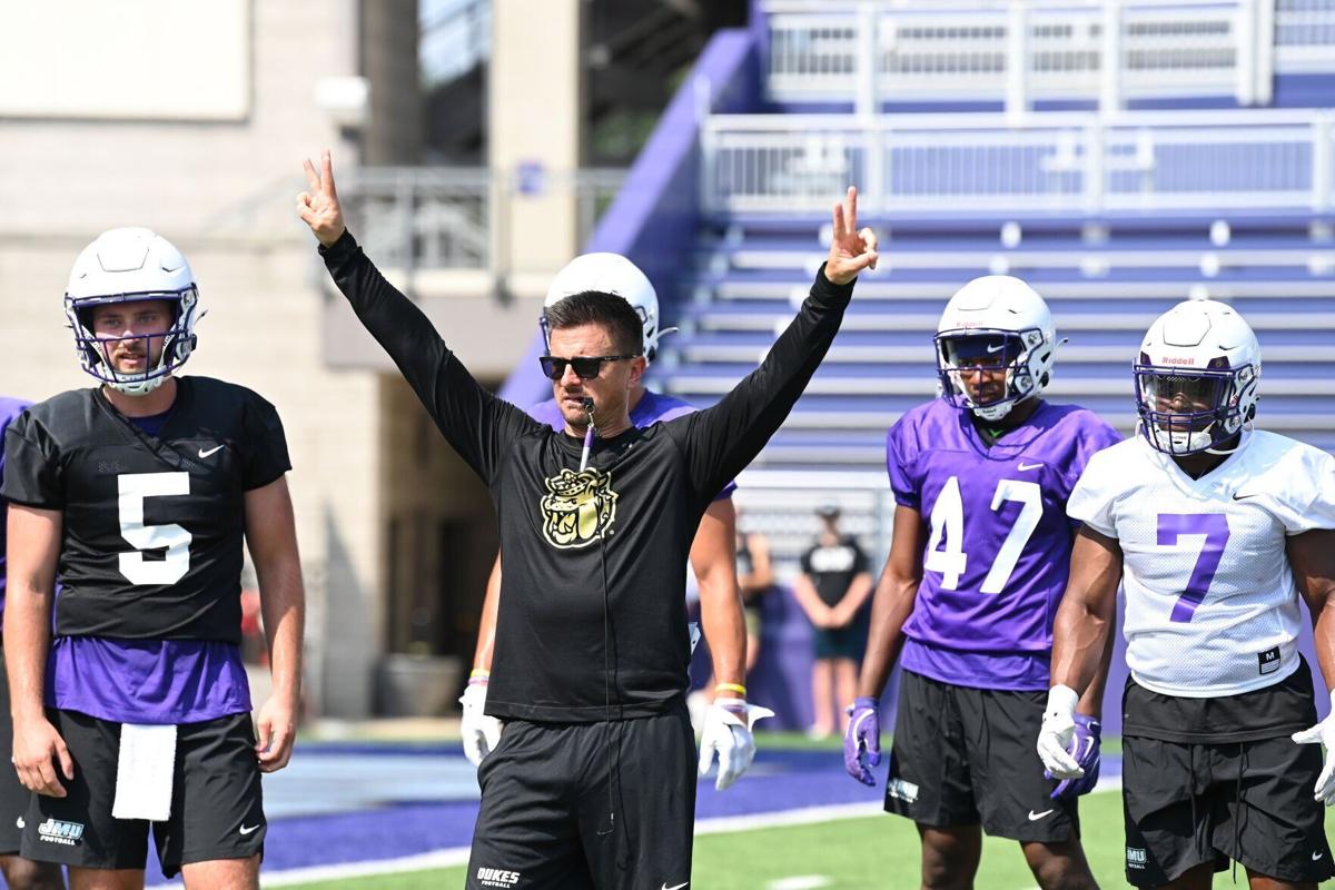 JMU's Bob Chesney strikes positive, energetic notes