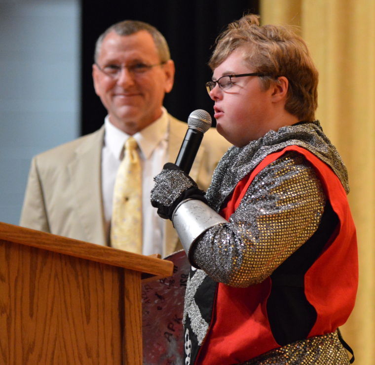 Chris Woodrum named Cave Spring High School Knight for 2014-2015