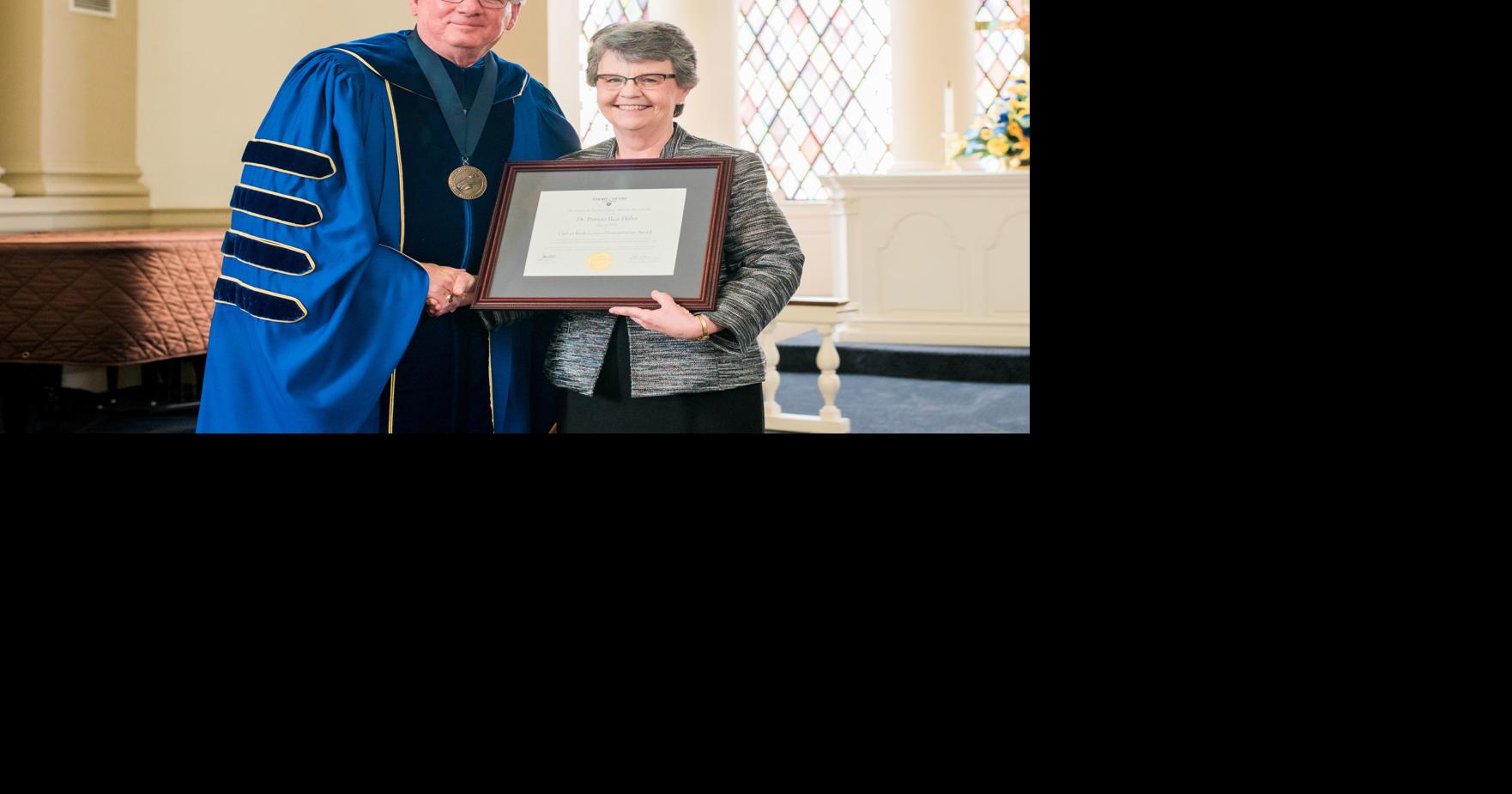 Pat Huber wins alumni award from Emory & Henry